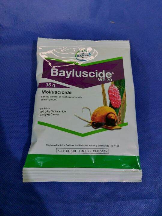 Bayluscide WP70 (35 grams) Molluscide for Fresh water snails | Lazada PH