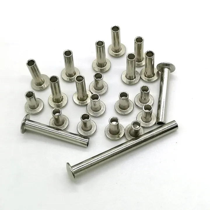 Large Flat Head Semi-Hollow Iron Rivet ''Flanging Rivet Hollow Rivet ...
