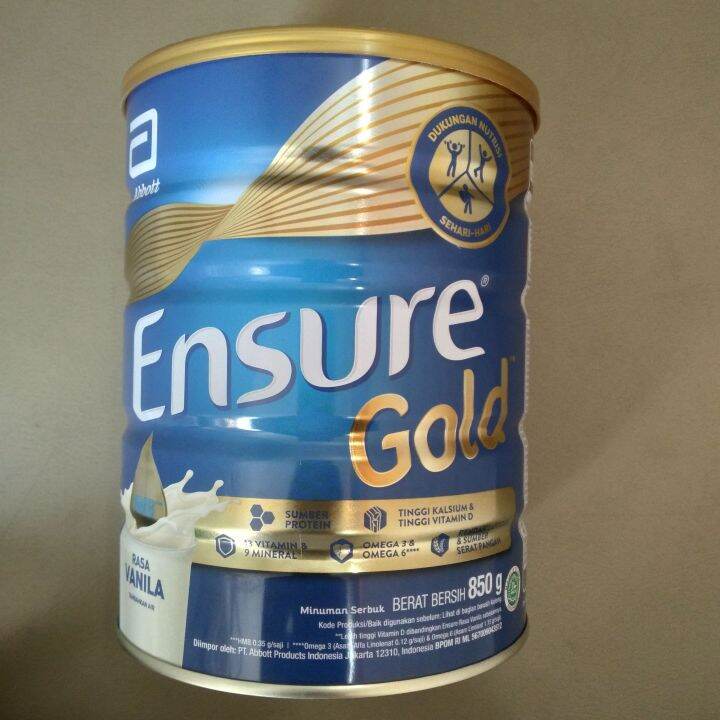 ensure gold vanila 850g | Lazada Indonesia