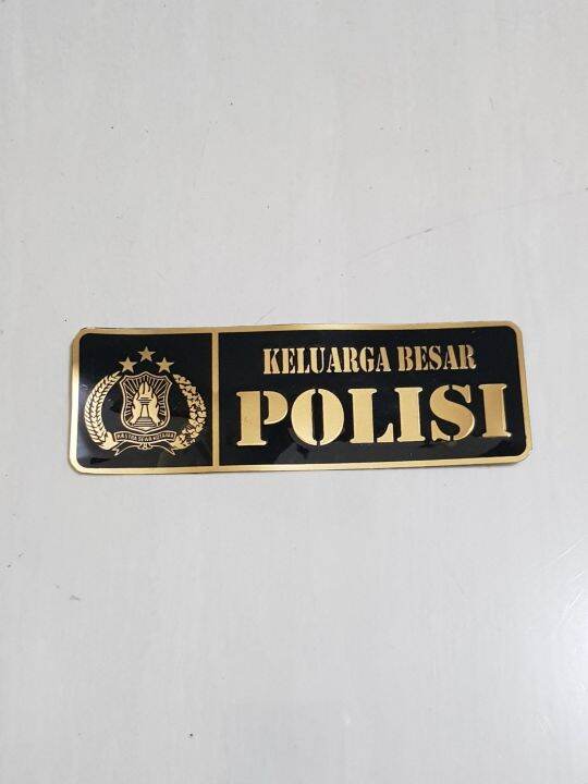 Stiker PVC Panjang Keluarga Besar Polisi | Stiker PVC | Lazada Indonesia