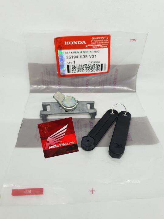 KUNCI SET EMERGENCY KEY ADV PCX 150 VARIO 150 SCOOPY K2F KEYLESS ...