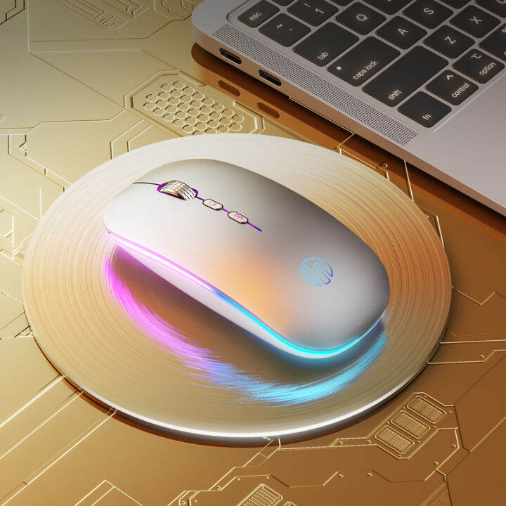 INPHIC M1L Wireless Mouse Rechargeable Slim 2.4G Optical Computer Mouse ...