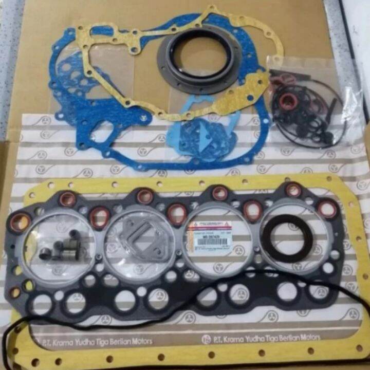 PACKING PAKING FULL SET KOMPLIT GASKET ENGINE MITSUBISHI COLT DIESEL FE-119 PS120 4D34 | Lazada ...