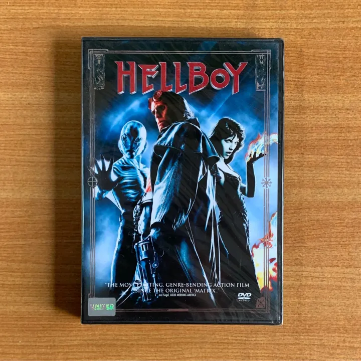 DVD : Hellboy (2004) เฮลล์บอย ฮีโร่พันธุ์นรก [มือ 1] Guillermo del Toro ดีวีดี หนัง แผ่นแท้ ตรง ...