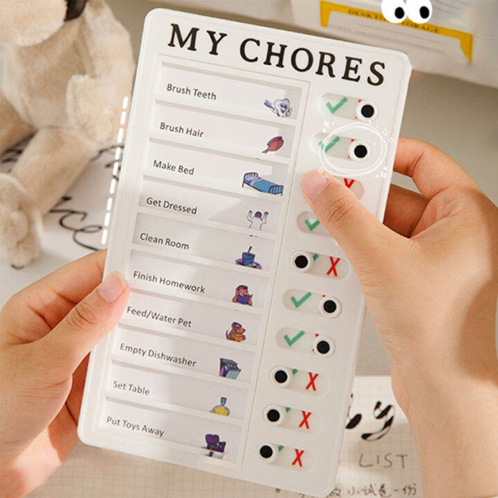 Papan Checklist My Chores Time Table My Chores Papan To Do List Planner ...