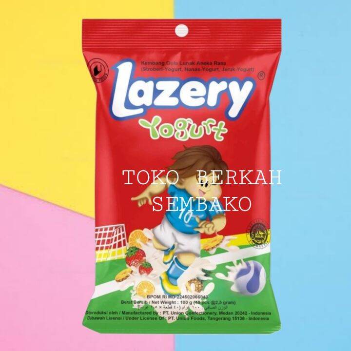 Permen LAZERY Yogurt 100gr (isi40pcs) -1 BUNGKUS | Lazada Indonesia
