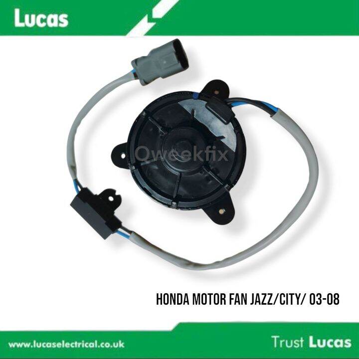 Genuine Lucas Fan Motor Honda City / Fit / Jazz GD i-DSI 2003 - 2008 ...