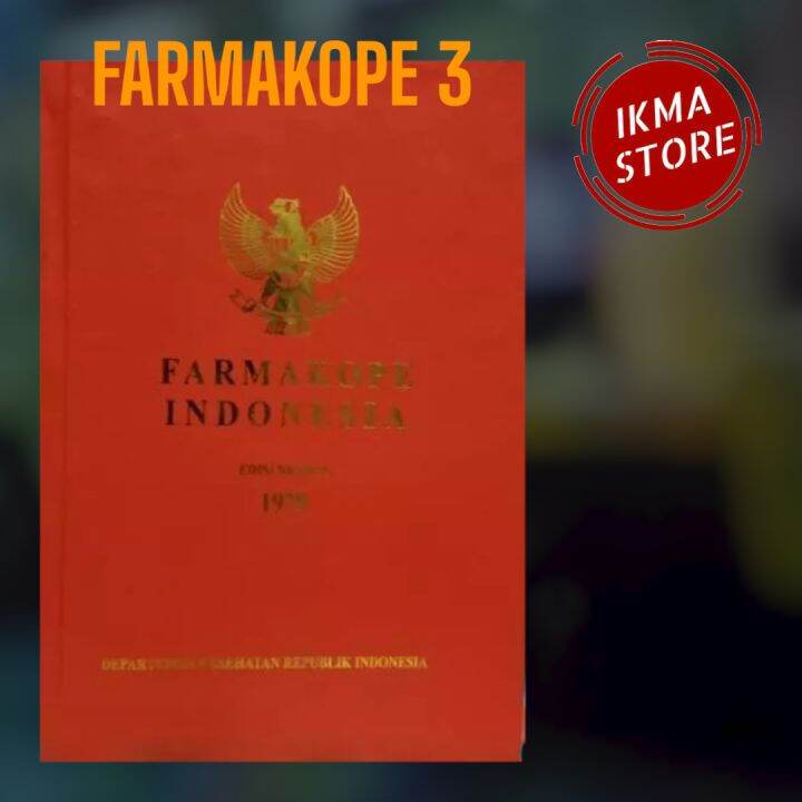 Farmakope Indonesia Edisi 3 | Lazada Indonesia