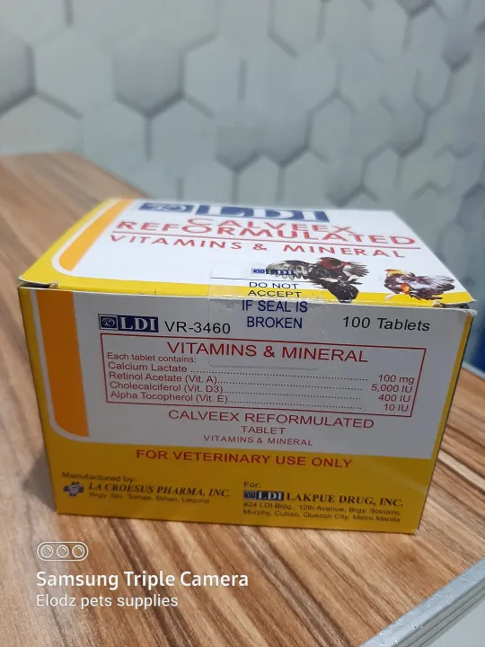 CALVEEX REFORMULATED 100 TABLETS | Lazada PH