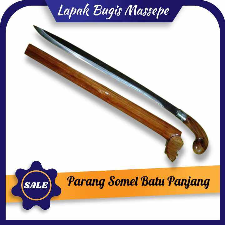 Parang Asli Bugis massepe Somel Batu Panjang | Lazada Indonesia