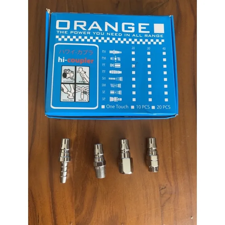 COUPLER MALE 1/4" KOPLER QUICK COUPLING SAMBUNGAN ANGIN KOMPRESOR MURAH ...