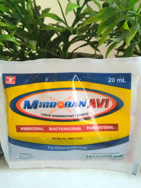 Microban AVI Liquid Disinfectant/Sanitizer ( 20ml ) | Lazada PH