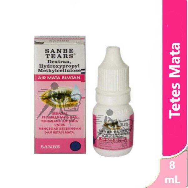 Sanbe Tears 8 mL - obat tetes mata air buatan untuk iritasi mata ...
