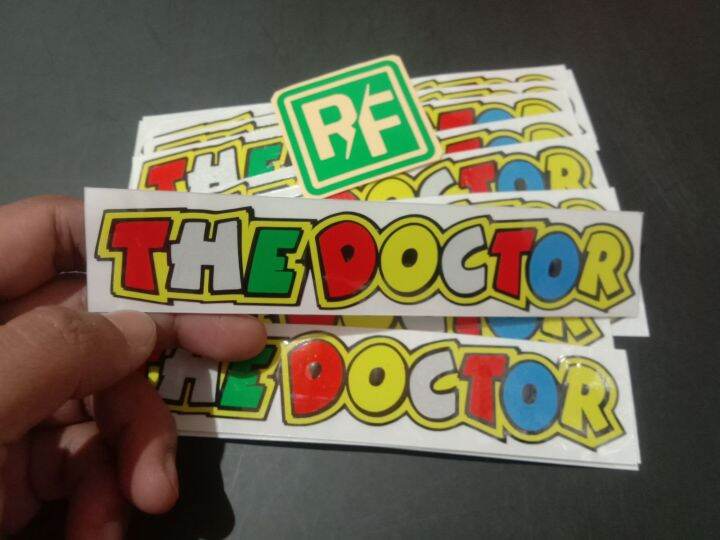 Sticker the doctor cutting stiker rossi the doctor viral acesoris ...