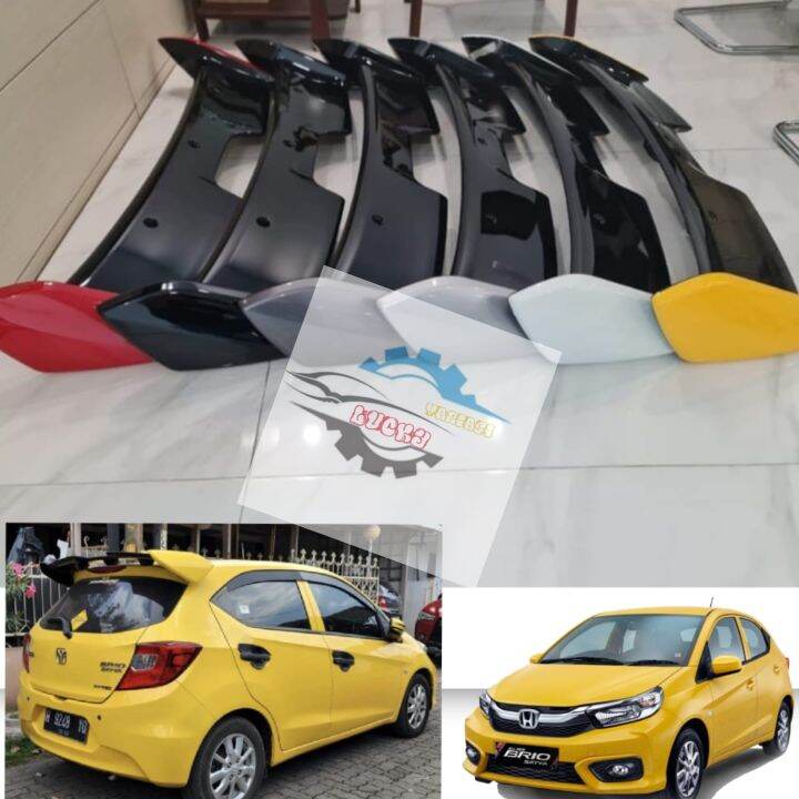 spoiler Urbanite all new Brio 2018 2020 2023 warna body tipe Satya RS ...