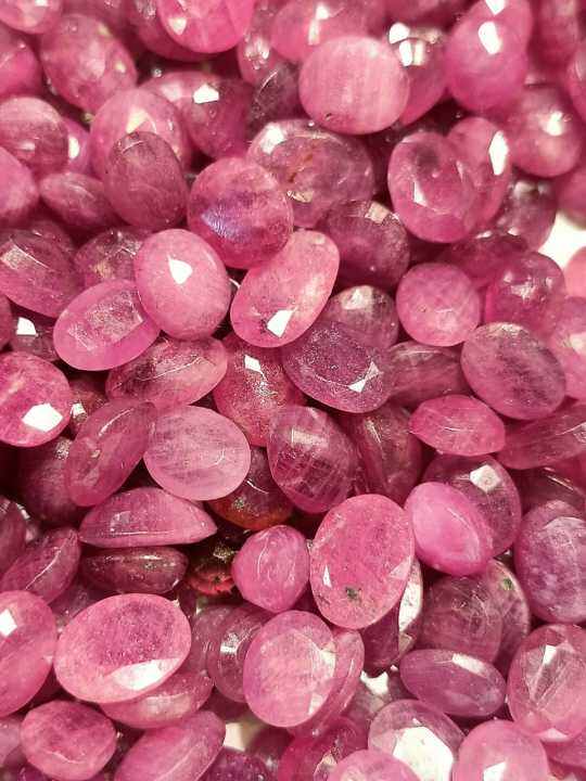 Batu cincin permata Ruby Madagaskar full cutting/Ruby bawang buat mata ...