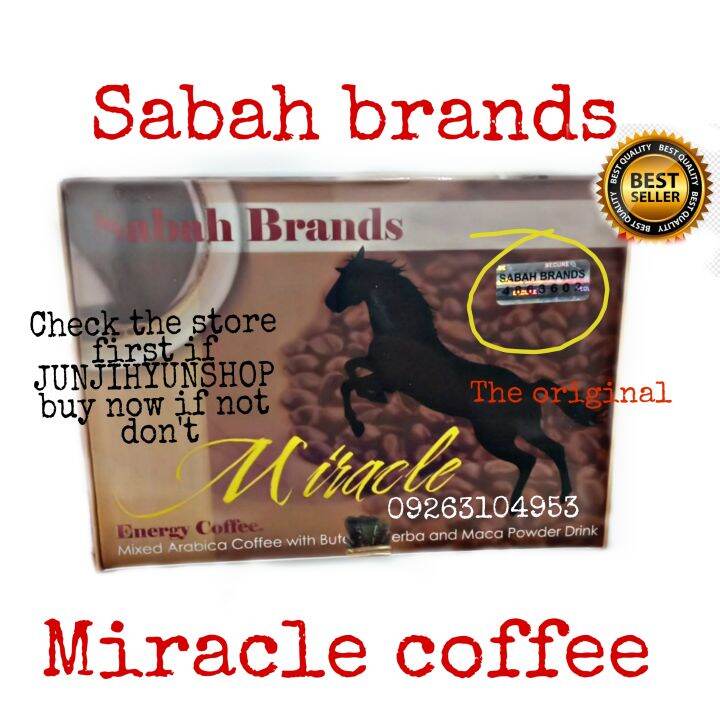 SABAH MIRACLE COFFEE ( 20 SACHETS ) ORIGINAL | Lazada PH