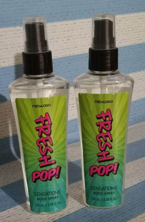 RED LOGO Fresh Pop! Sensations Body Spray 100ml | Lazada PH