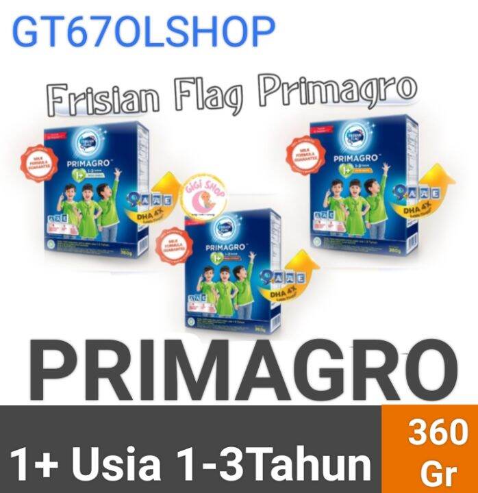 SUSU BENDERA PRIMAGRO 1+ KEMASAN 360GR / 400GR..!!? | Lazada Indonesia