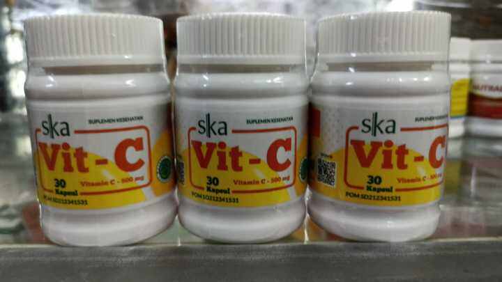 VIT C 500 MG SKA 30 KAPSUL | Lazada Indonesia