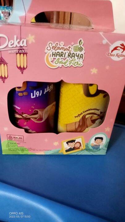 Snack deka wafer roll kaleng kecil | Lazada Indonesia