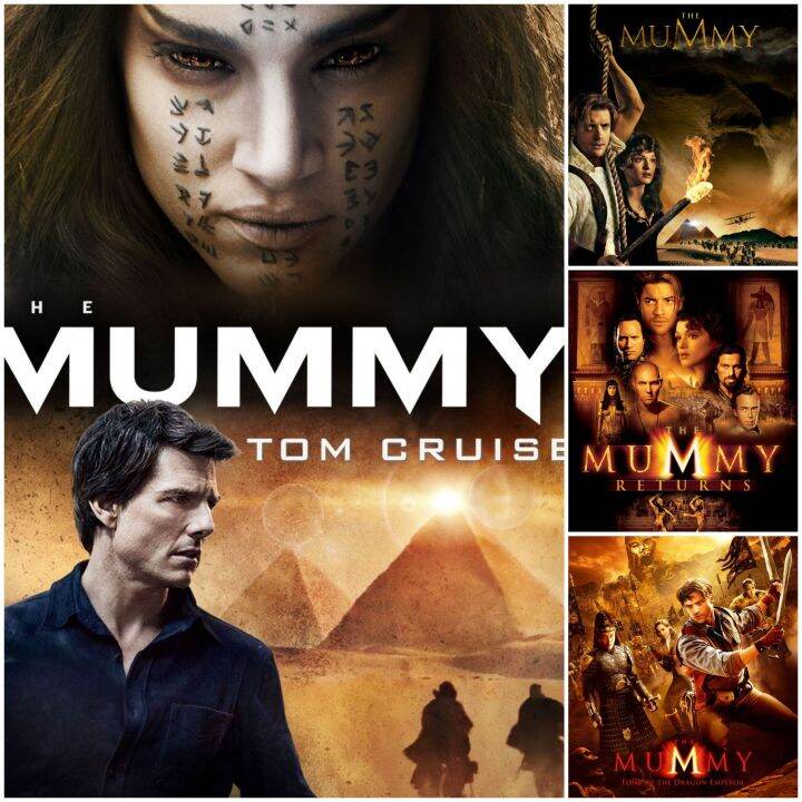 เดอะ มัมมี่ ครบ 4 ภาค The Mummy 4-Movie Collection #หนังฝรั่ง #แพ็คสุด ...