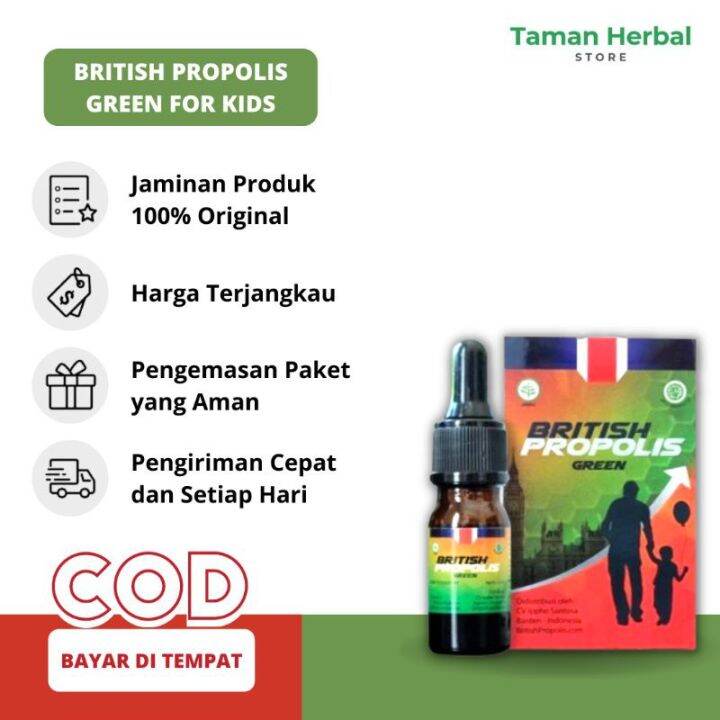 BRITISH PROPOLIS GREEN FOR KIDS | BP KIDS by Ippho Santosa | Suplemen ...