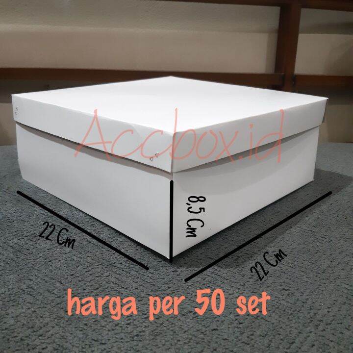 DUS NASI UKURAN 22X22X8.5 / DUS HAJATAN / DUS KUE ULTAH / DUS KUE TART ...