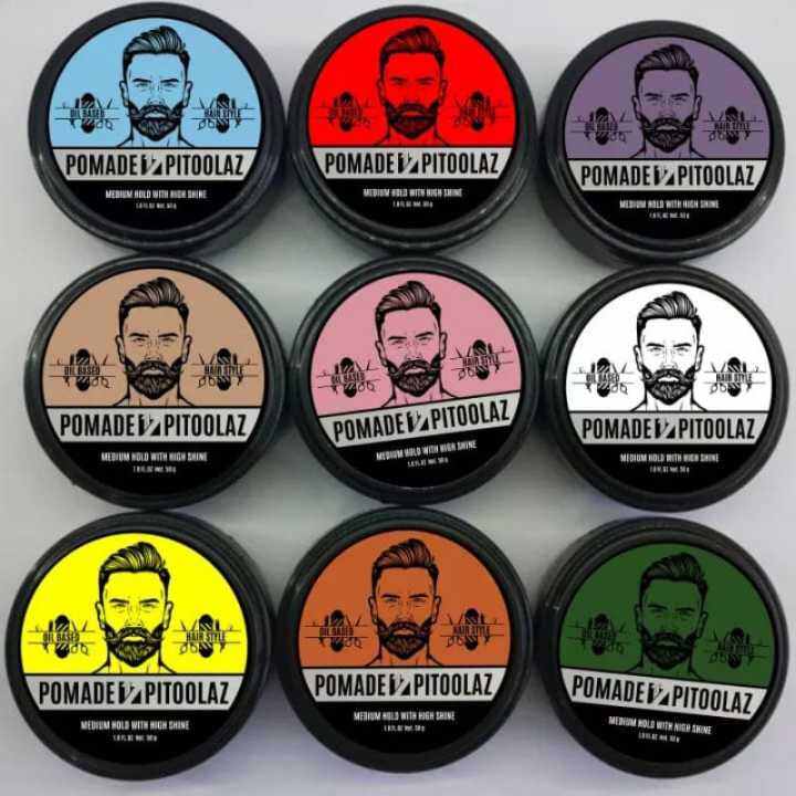 POMADE PITOOLAZ Minyak Rambut pria Anti Kusut, wangi, Dan Terasa Basah ...