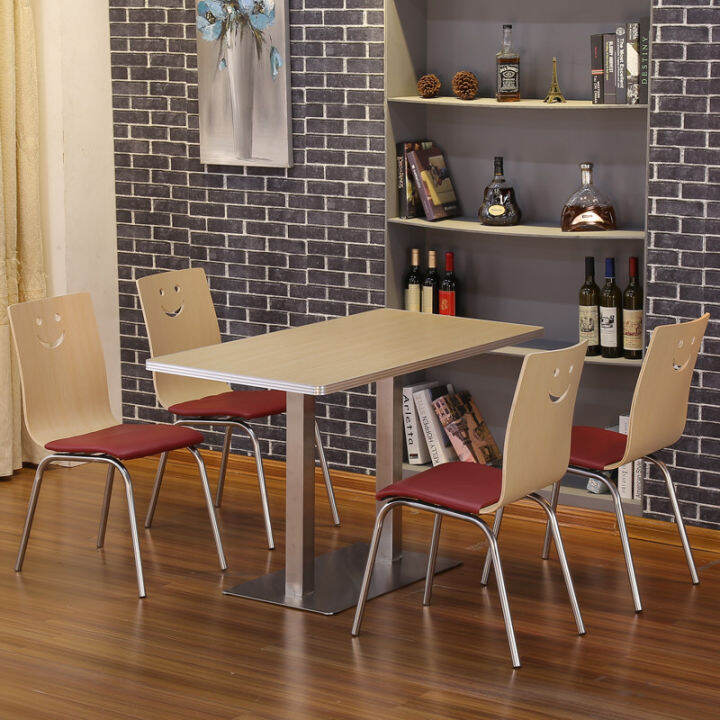 KFC Hamburger Fast Food Table and Chair Snack Noodle Restaurant Canteen ...