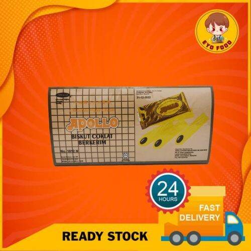 Apollo Chocolate Wafer Stick wafer 11g x 30pkts biskut coklat berkerim ...