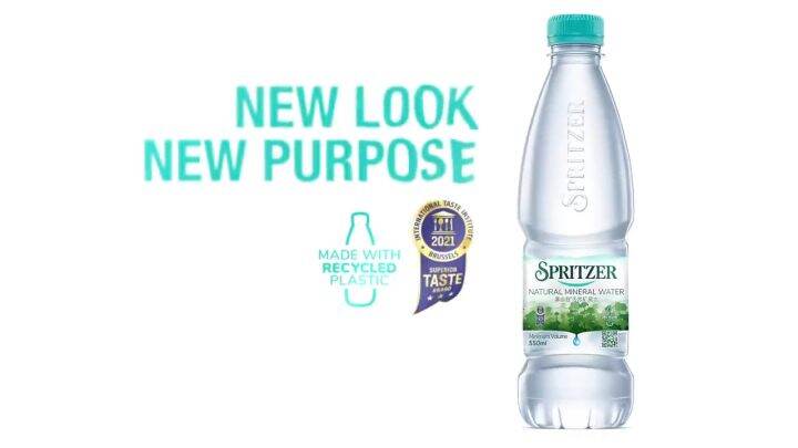 24x250ml【SPRITZER NATURAL MINERAL WATER SHRINK WRAP】 | Lazada