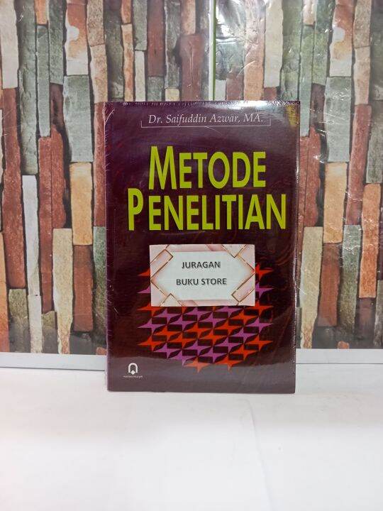 BUKU METODE PENELITIAN - DR. SAIFUDDIN AZWAR, MA. | Lazada Indonesia