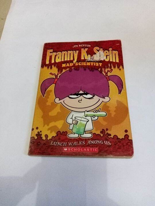 Novel Import Jim Benton - Franny K. Stein Mad scientist , Lunch walks ...