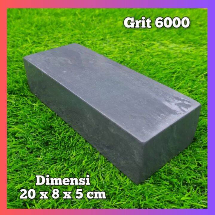 Batu Asahan Pisau Asli Alam Dimensi 20x8x5 Alat Asah Pengasah Pisau Dan ...