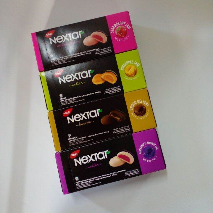 Nabati Nextar Brownies/ Blueberry/Strawberry /Pineapple (1 Box Have 8 ...