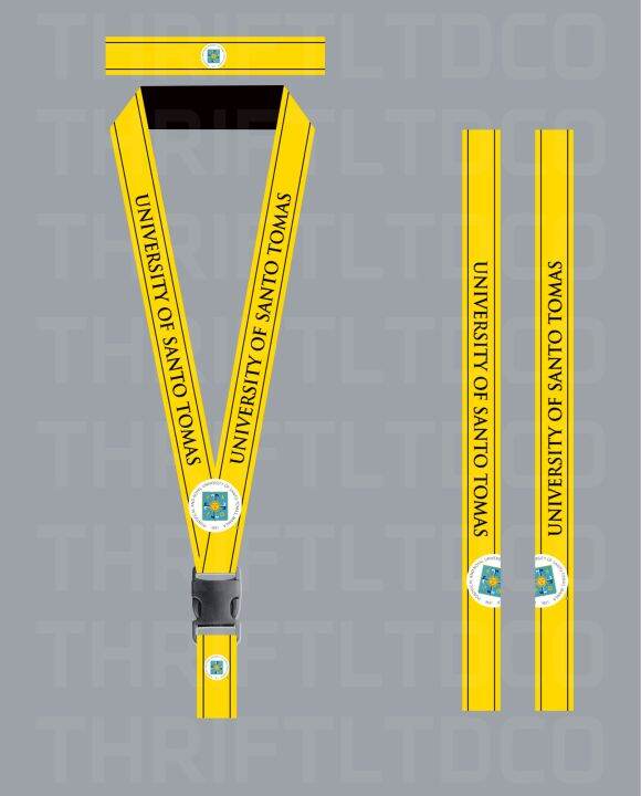 University of Sto Tomas UST ID lace Lanyard Id Sling | Lazada PH