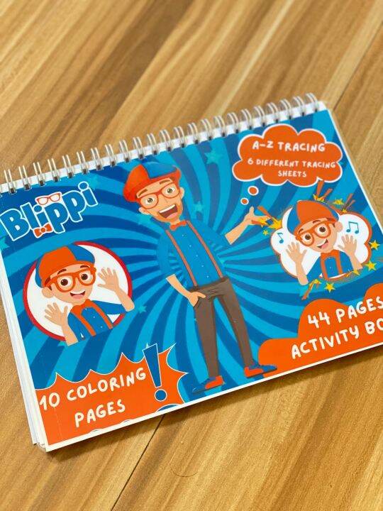 Blippi Activity Book Tracing and Coloring | Lazada PH