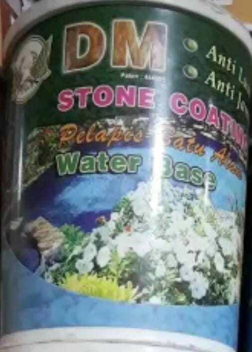 Cat Batu Alam Merk DM 1L Clear gloss,Hitam gloss,Maroon, | Lazada Indonesia