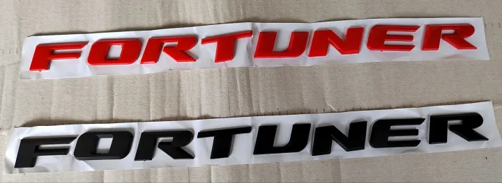 TOYOTA FORTUNER (2009-2018) FRONT BONNET LOGO | Lazada