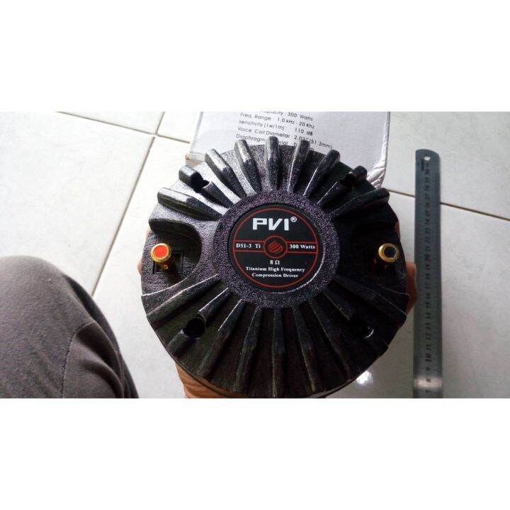 Driver Tweeter PVI D51 Twetter PVI D51-3 Ti Original VC 2 inchi 300 ...