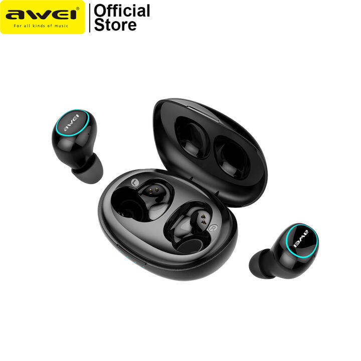 Awei T60 TWS In-Ear Sports Earbuds Bluetooth Headphone Touch Sensor ...