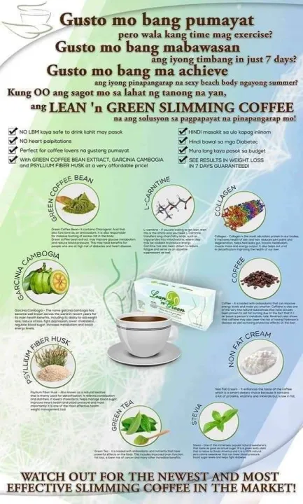 Lean N Green Coffee | Lazada PH