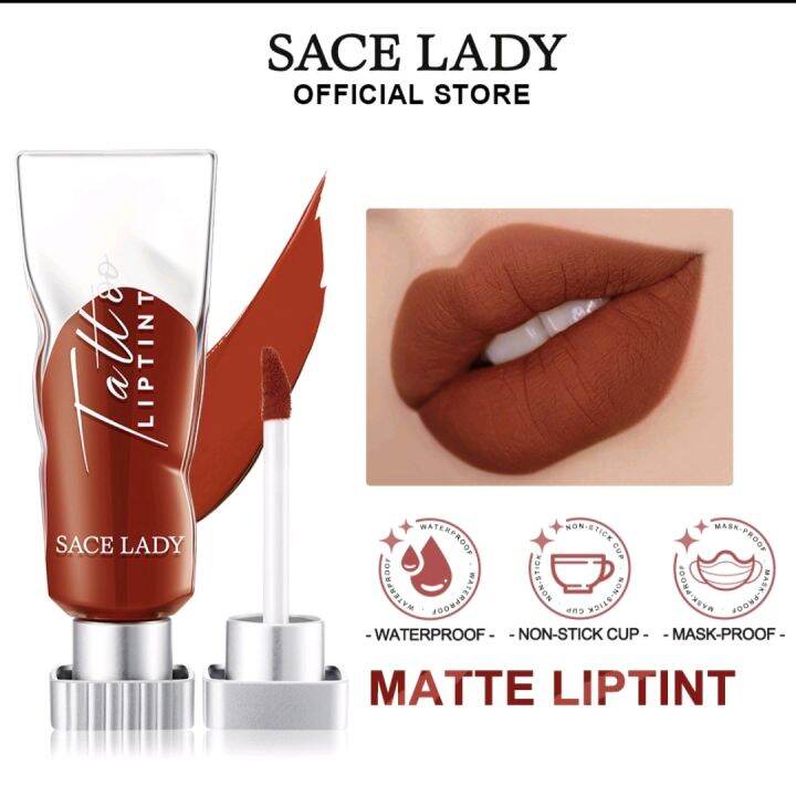 SACE LADY Matte Lip Tint 12 Hours Long Lasting Liquid Lipstick | Lazada PH