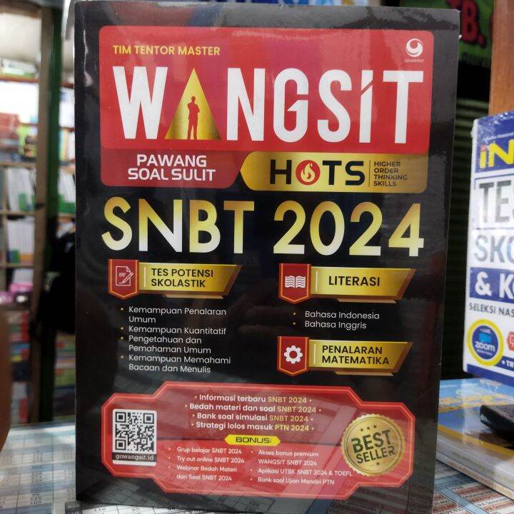 BUKU WANGSIT SNBT TPS 2024 SOAL HOTS | Lazada Indonesia