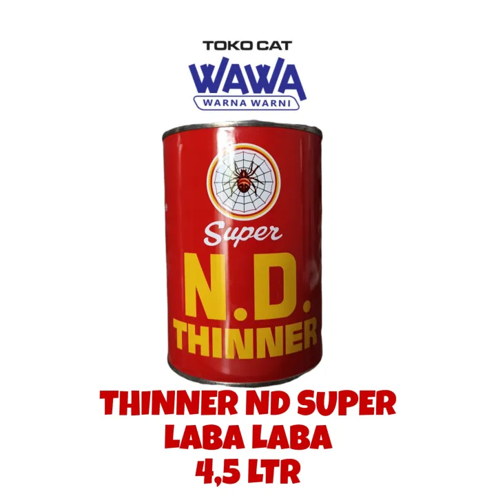Thinner tiner ND Super Laba Laba Pengencer cat duco epoxy cat dasar 4 ...