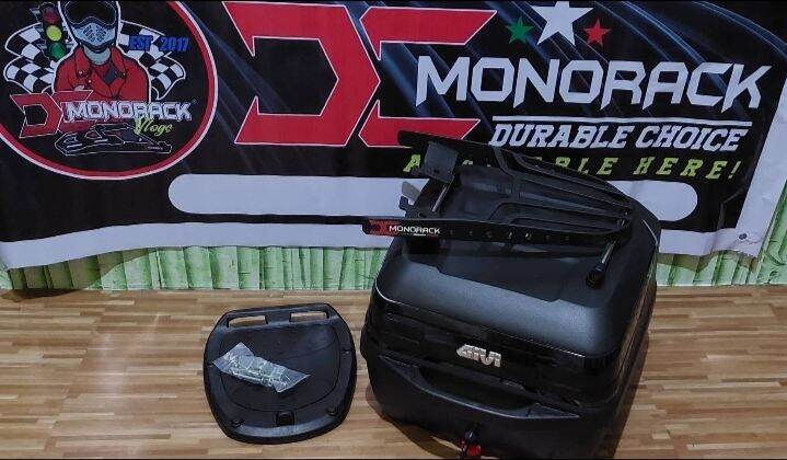 HONDA CLICK TOP BOX WITH BRACKET SET | Lazada PH