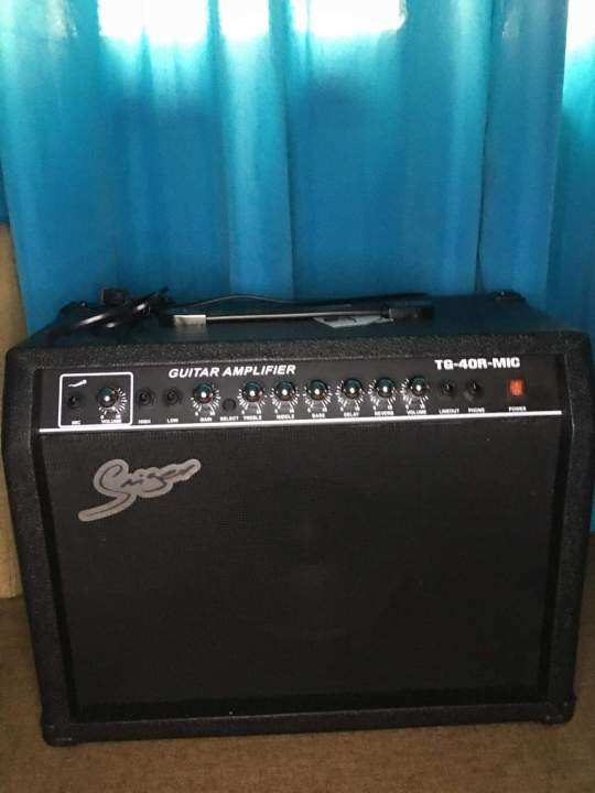 SMIGER 40 WATTS GUITAR AMPLIFIER-MIC | Lazada PH