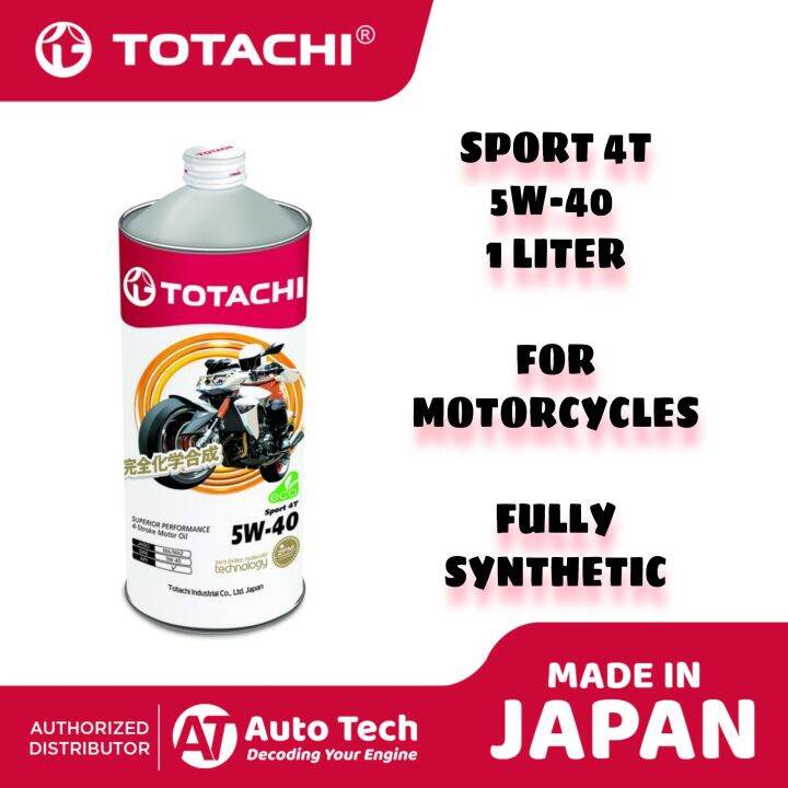Totachi Sport 4T 5w-40 Fully Synthetic | Lazada PH