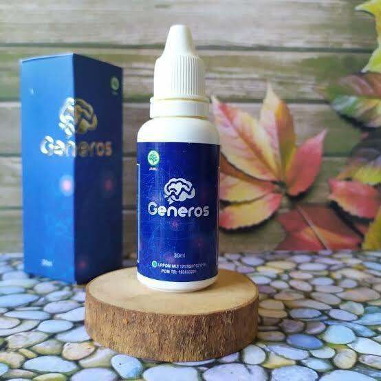 GENEROS (isi 2 botol) GENEROS G-Nero Nutrisi Otak Anak Dewasa ...